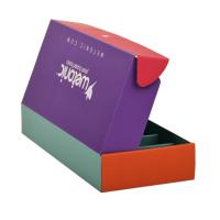 China Custom Cardboard Mailer Shipping Boxes For Glass Bottles With Inserts for sale