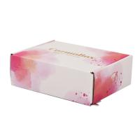 China Custom Printed Corrugated Cardboard Packaging Self Sealing Zipper Mailer Box For Shipping for sale