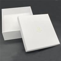 China Custom Printed Logo Clothing Paper Box Packaging For Apparel for sale