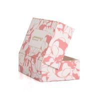 China Cheap Custom Printed Pink Empty Premade Bridesmaid Gift Box For Wedding Packaging for sale