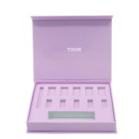 China Custom Wholesale Empty Fake Nails Packaging Box For Press On Nail Packaging Boxes for sale