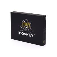 China Custom Luxury Cardboard Matte Black Boxes For Clothing Packaging for sale
