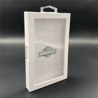 China Luxury White Packaging Box For Phone Case With Handle for sale