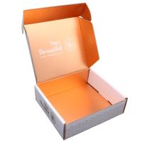 China Customised Paper Cardboard Box Mailing Mailer Box Cheap Packaging Box Custom Logo for sale