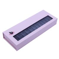 China Custom Printed Empty Wholesale Fake False Press On Nail Packaging Box for sale