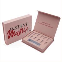 China Custom Printed Empty Wholesale Fake False Press On Nail Packaging Box for sale