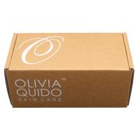 China Custom Logo Printing Empty Cosmetic Makeup Beauty peel off self seal postal packaging box for sale
