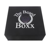 China Custom Logo Printing Cosmetic Beard Packaging Box Luxury Beard Balm Grooming Packaging With Satin for sale