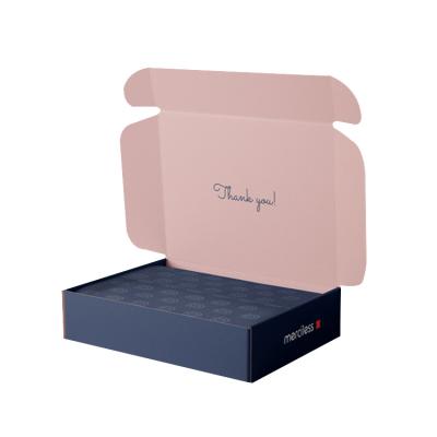 China Personalised Tuck Top Corrugated Cardboard Paper Boxes Custom Mailing Subscription Mailer Packaging Box With Logo for sale