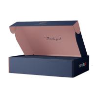 China Personalised Tuck Top Corrugated Cardboard Paper Boxes Custom Mailing Subscription Mailer Packaging Box With Logo for sale