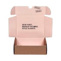 China Custom Printed Black Corrugated Cardboard Carton Strong Flat Ecommerce Mailer Shipping Boxes For Clothes for sale