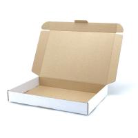 China Custom Logo Printing Paper Cardboard Small Letter Thin Box Packaging for sale