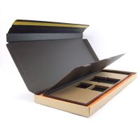 China Custom Logo Printing Paper Cardboard Small Letter Thin Box Packaging for sale