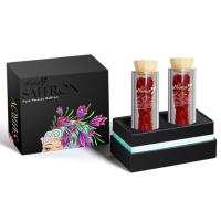 China Custom Printing Rigid Cardboard Luxury Zaffron Saffron Gift Packaging Box for sale