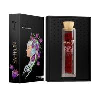 China Custom Printing Rigid Cardboard Luxury Zaffron Saffron Gift Packaging Box for sale