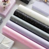 China Custom Printed Tissue Paper Gift Wrapping Black Pink Brand Tissue Paper Packaging for sale