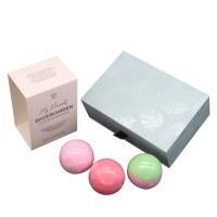 China Custom Logo Printed Paper Baby Gift Packaging Boxes For Bath Bombs for sale