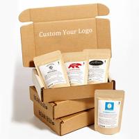 China Custom Printed Free Design Beauty Subscription Drip Coffee Beans Packaging Box for sale