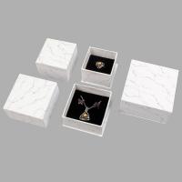 China Customized Logo Printing Marble Pendant Brooch Cufflink Jewelry Gift Box Packaging for sale