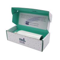 China Custom Logo Printing Cardboard Paper Rectangle Tumbler Cup Package Shipping Box For Tumbler for sale