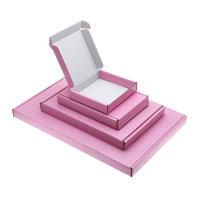 China Custom Logo Printing Postage Thin Mailing Box Cardboard Royal Mail Large Letter Box for sale