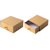 China High Quality Recycled Brown Kraft Paper Drawer Shipping Packaging Box for sale