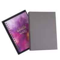 China Custom Logo Printing Planner Manifest Journal Notebook 2021 for sale