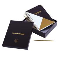 China Custom Logo Printing Manifestation Journal Notebook 2021 Daily Planner With Sticker for sale