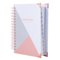 China Factory Business Notebook With Custom Logo Print Korean Travel Cute Grid Notebooks And Journals for sale