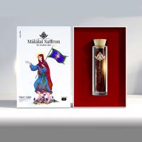 China Custom Logo Printing Paper Saffron Bottle Packaging Zafran Saffron Packing Box for sale