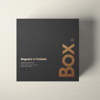 China Custom Printed Hardbox Magnet Box Packaging Customised Luxury Foldable Magnetic Gift Box With Lid for sale