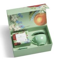 China Custom Logo Printing Paper Empty Fancy Coffee Tea Cup Set Gift Packaging Box For Tea Sets for sale