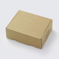 China Factory Printed Cardboard Quick Self Seal Postal Boxes Personalised Adhesive Tear Strips Box Packaging for sale