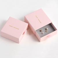 China Custom Printed Personalized Luxury Pink Braclet Jewlery Jwellery Packaging Box for sale