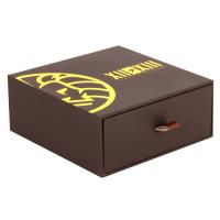 China Custom Logo Print Paper Pull Out Gift Box Packaging Luxury Slide Drawer Sleeve And Tray Box for sale