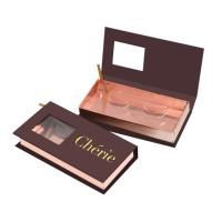 China Factory Printed Wholesale Paper Empty Only Eyelash Packaging Box Custom Strip Box For Lashes for sale