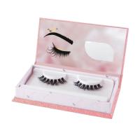China Factory Printed Wholesale Paper Empty Only Eyelash Packaging Box Custom Strip Box For Lashes for sale
