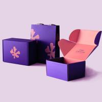 China Custom Logo Printed Plain Apparel Packaging Self Sealing Mailing Mailer Box for sale