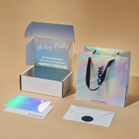 China Custom Logo Printed Plain Apparel Packaging Self Sealing Mailing Mailer Box for sale