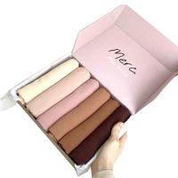 China Factory Printing Paper Cheap Scarves Hijab Box Packaging Custom for sale
