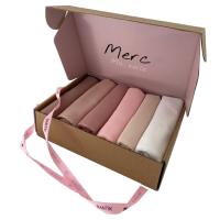 China Factory Printing Paper Cheap Scarves Hijab Box Packaging Custom for sale