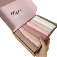 China Factory Printing Paper Cheap Scarves Hijab Box Packaging Custom for sale