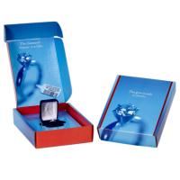 China Custom Logo Printed Paper Eco Friendly Jewelry Box Bijoux Jewelry Shipping Mailing Box for sale