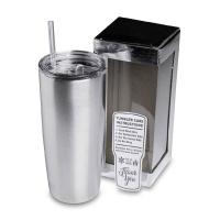 China Custom Logo Printing Holographic Tumbler Packaging Shipping Boxes With Window for sale
