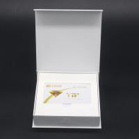 China Custom Logo Printing Paper Slim VIP Gift Card Boxes Credit Card Holder Packaging Box For Card for sale