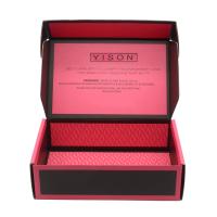 China Custom Logo Printing Paper Carton Cardboard Corrugated Gift Packaging Shipping Box For Clothes for sale