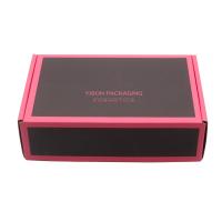 China Custom Logo Printing Paper Carton Cardboard Corrugated Gift Packaging Shipping Box For Clothes for sale