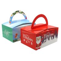 China Custom Logo Printed Paper Christmas Artisan Confectionery Candy Favour Gift Packaging Boxes for sale