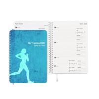 China Custom Printing Hardcover Fitness Journal And Planner For Workouts for sale