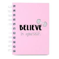 China Custom Printing Hardcover Fitness Journal And Planner For Workouts for sale